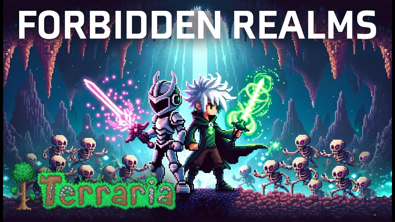 2 beginners learn about SPOOKY new biomes - YouTube