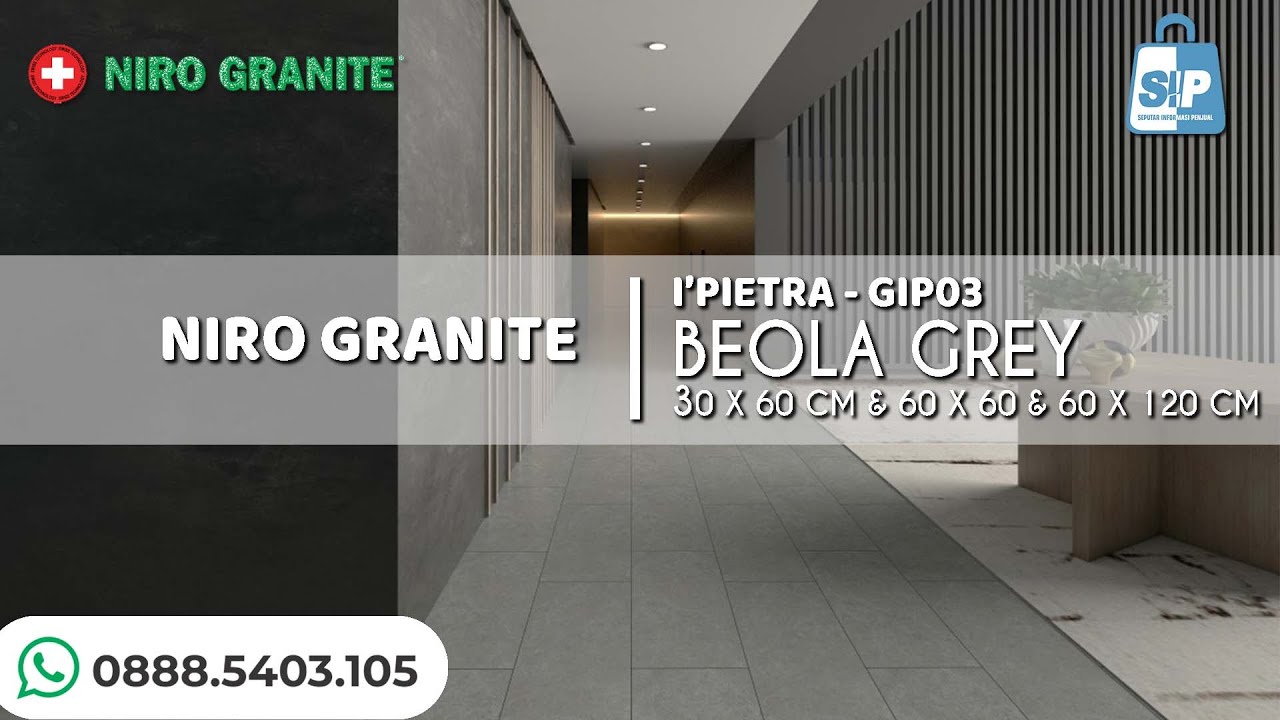 Rekomendasi Granit Untuk Selasar Indoor/Outdoor yang Menawan - YouTube