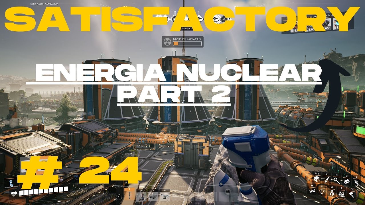 Energia Nuclear! #24 - Gameplay 2022! - Satisfactory - Parte 2 - YouTube