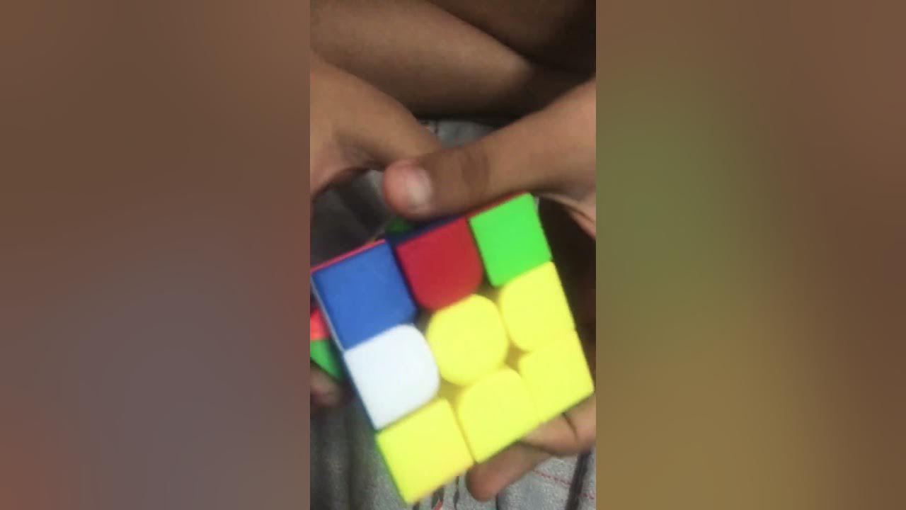 How solve rubix cube part 1 - YouTube