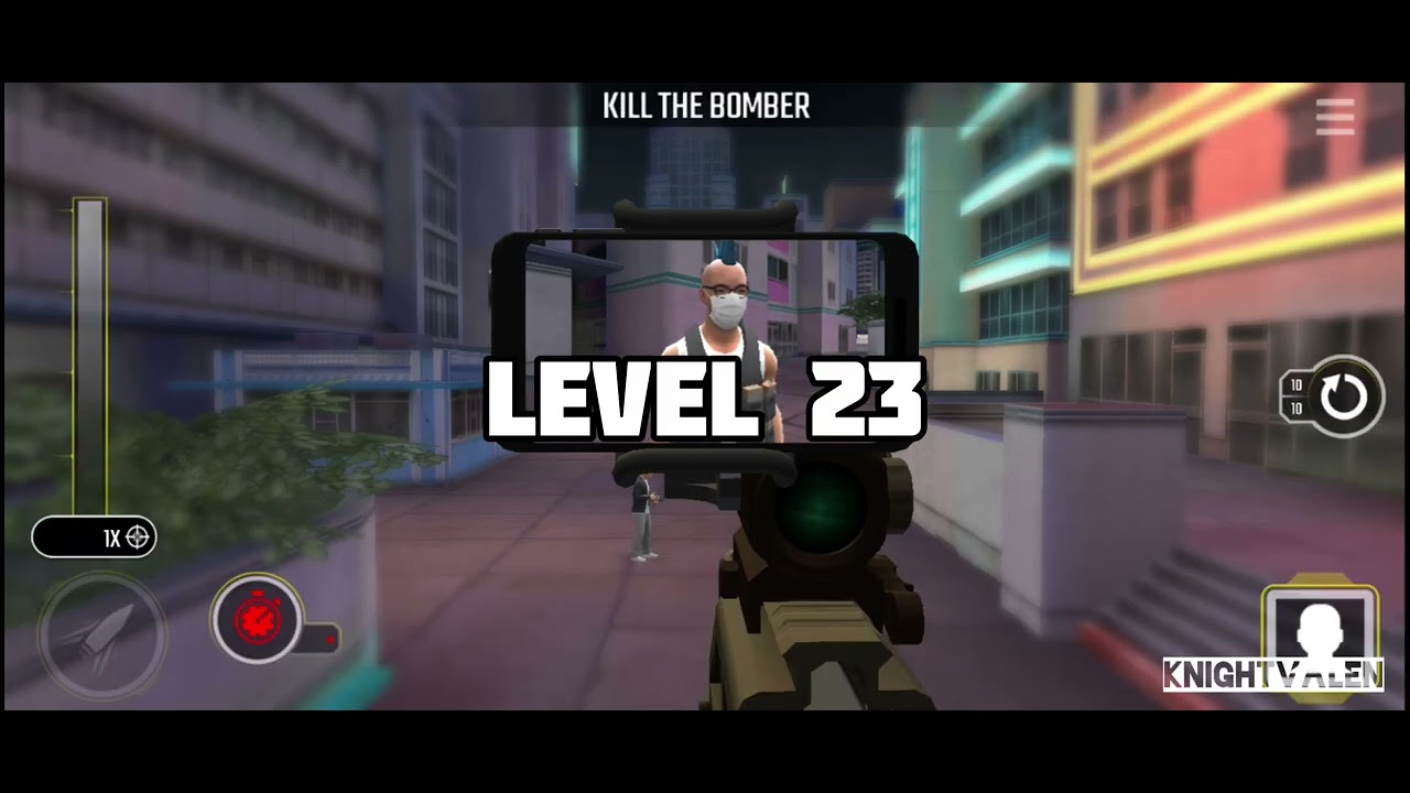 5 Levels [20 - 24] in Z2 Miami Bomb Hunter - Pure Sniper Gameplay - YouTube