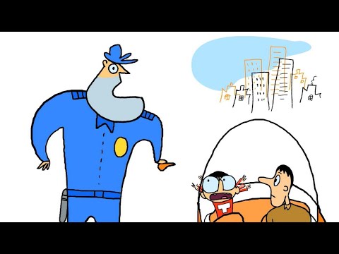 Au feu les pompiers ya la maison de Toto qui brûleee