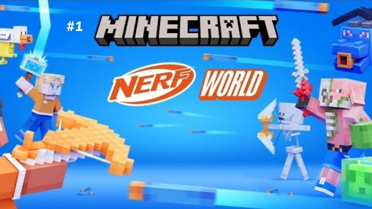 Nerf Başlangıç | Minecraft Marketplace Nerf World #1 - YouTube