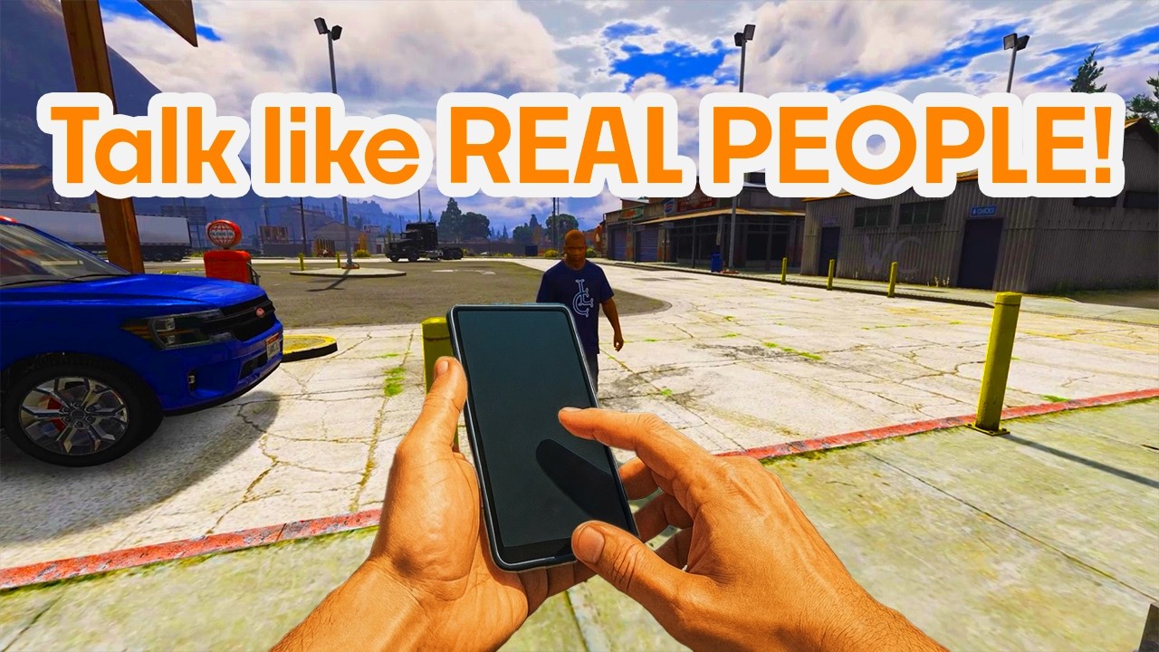GTA V MOD That Makes NPCs Talk Like REAL PEOPLE! TalkToMeV! - YouTube