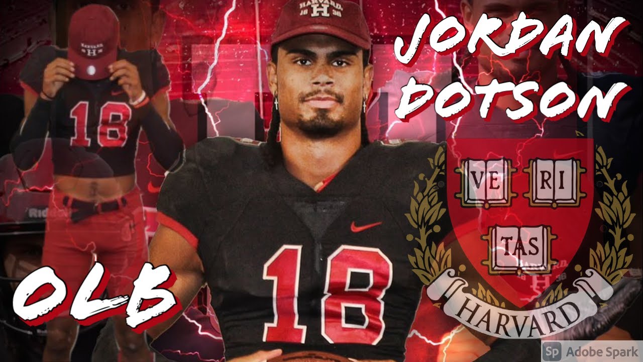 Harvard Football Commit l Jordan Dotson l OLB l Interview l Class of ...