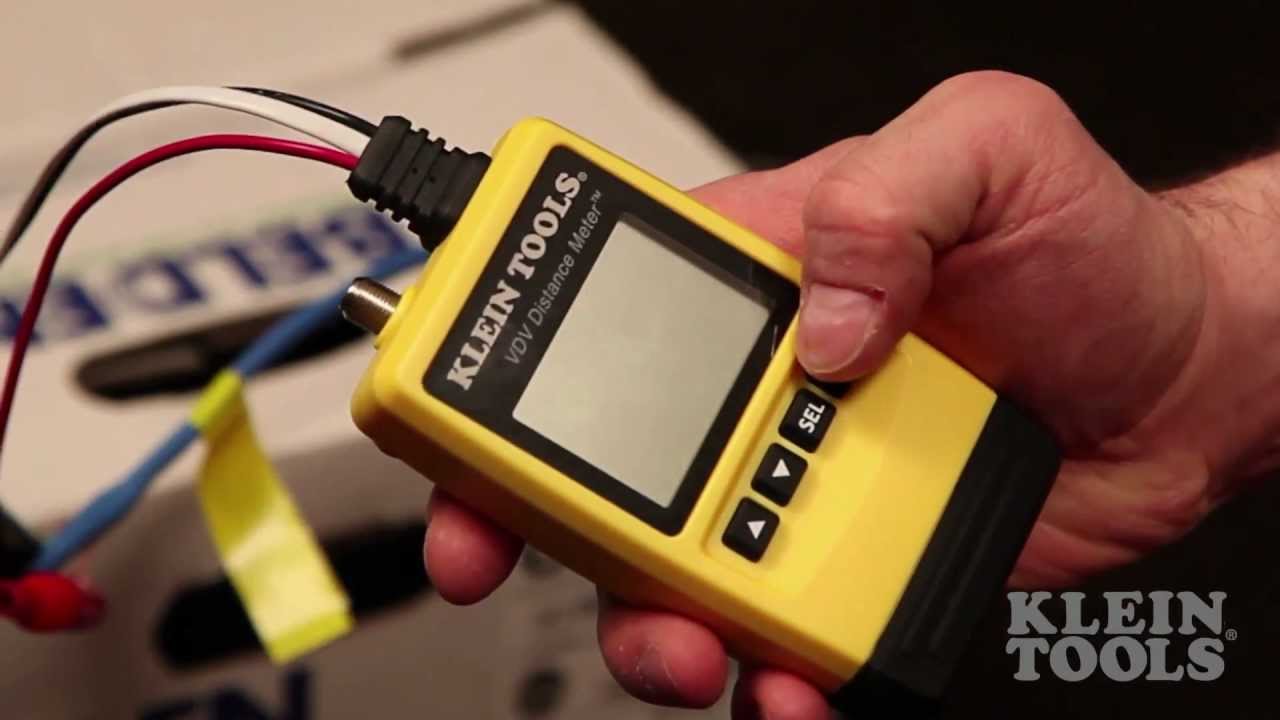 Klein Tools VDV Distance Meter (VDV501-089) - YouTube