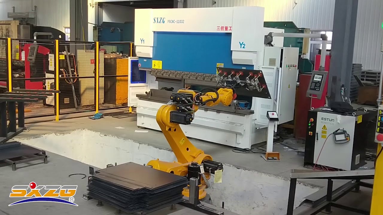 Automatic bending line - YouTube