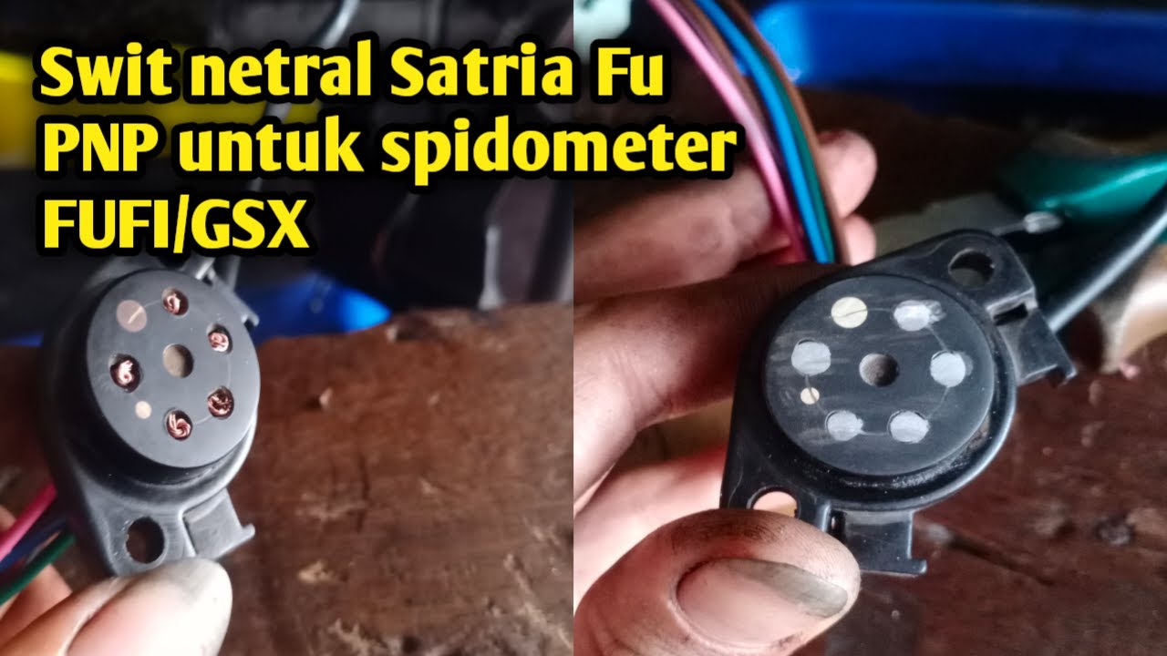 Modifikasi Switch netral Satria Fu untuk spidometer FUFI/GSX 150 #gsxr ...