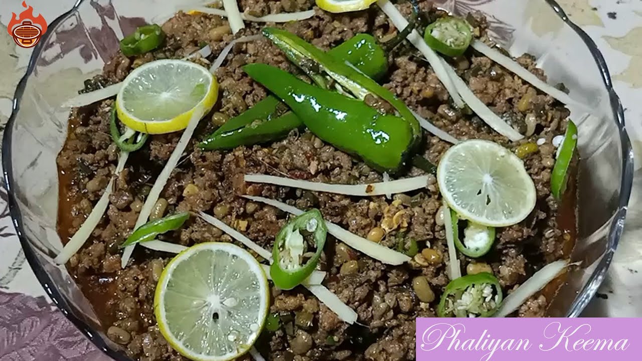 Phaliyan Keema By Kitchen With Sobia Javed - YouTube