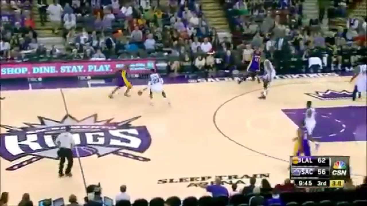Kobe Bryant's 3 pointer against Sacramento - Mark Jackson's "Hand Down ...