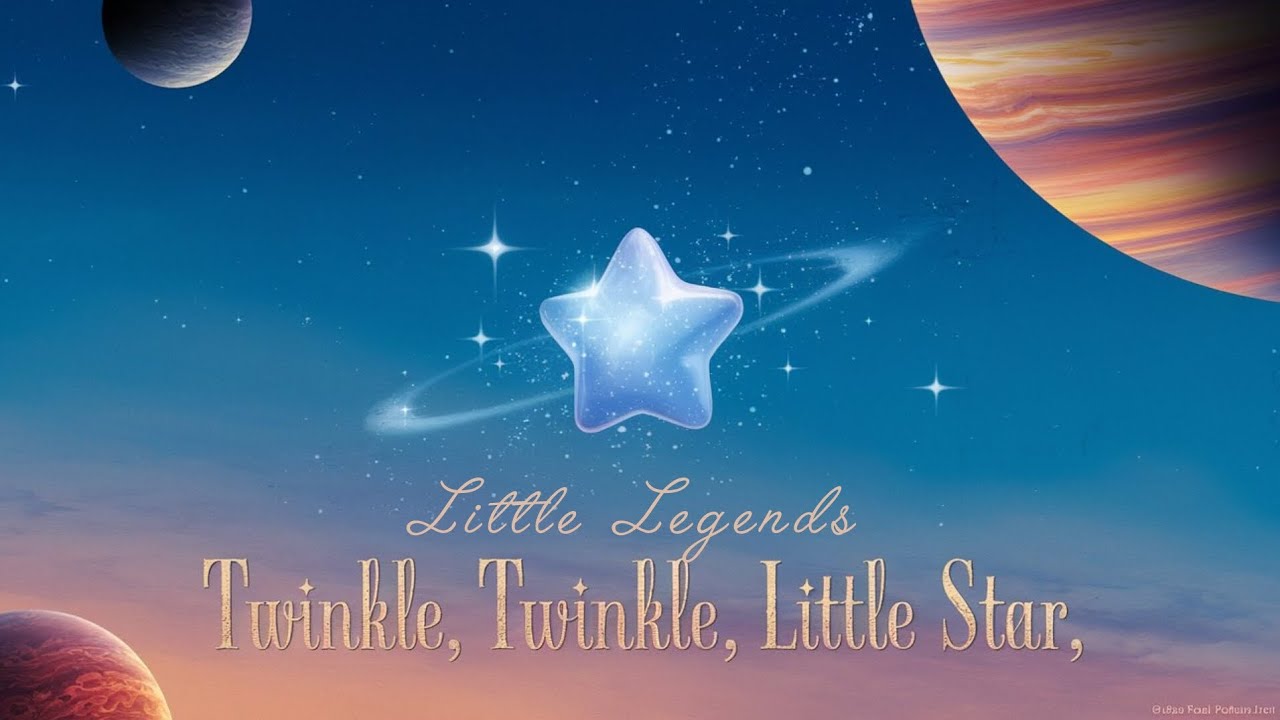Twinkle Twinkle Little star | For kids Space Adventure Version | Little ...
