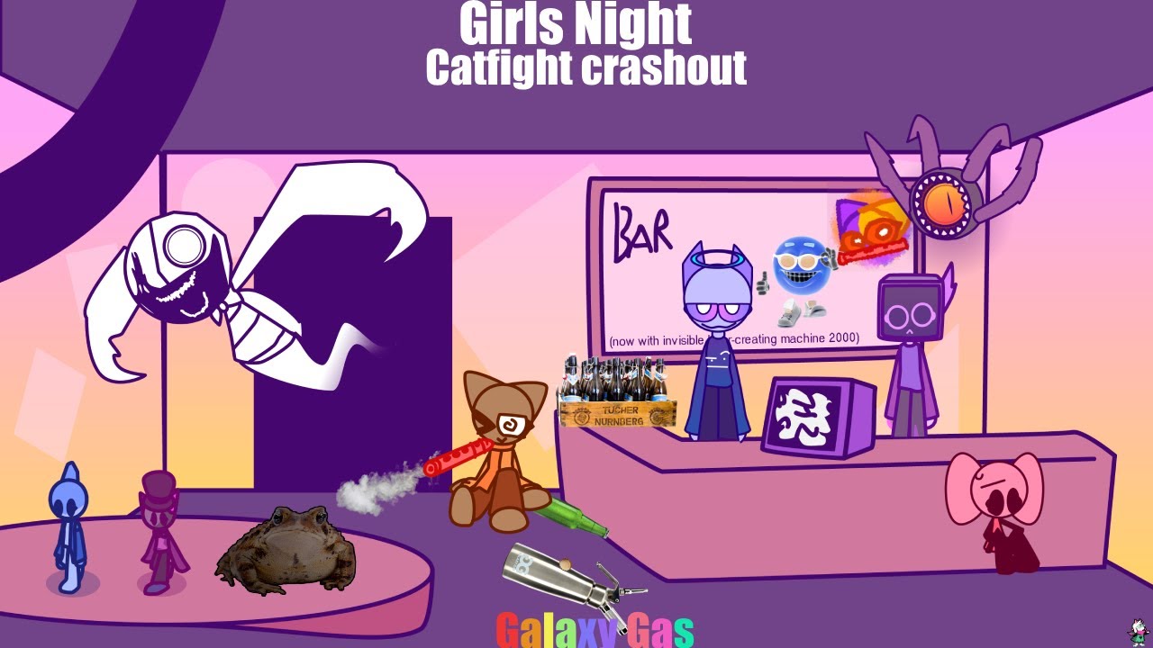 Catfight Crashout - Girls night BEAT! (STRESS MODE) - YouTube