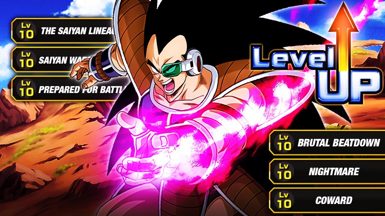 SAIYAN SAGA POWER!! LEVEL 10 LINKS 100% RAINBOW STAR TEQ RADITZ! (DBZ ...