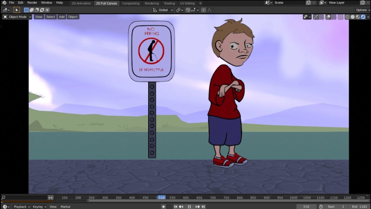 Make a Simple 2D animated short film | Tutorial | #animation #Step by ...