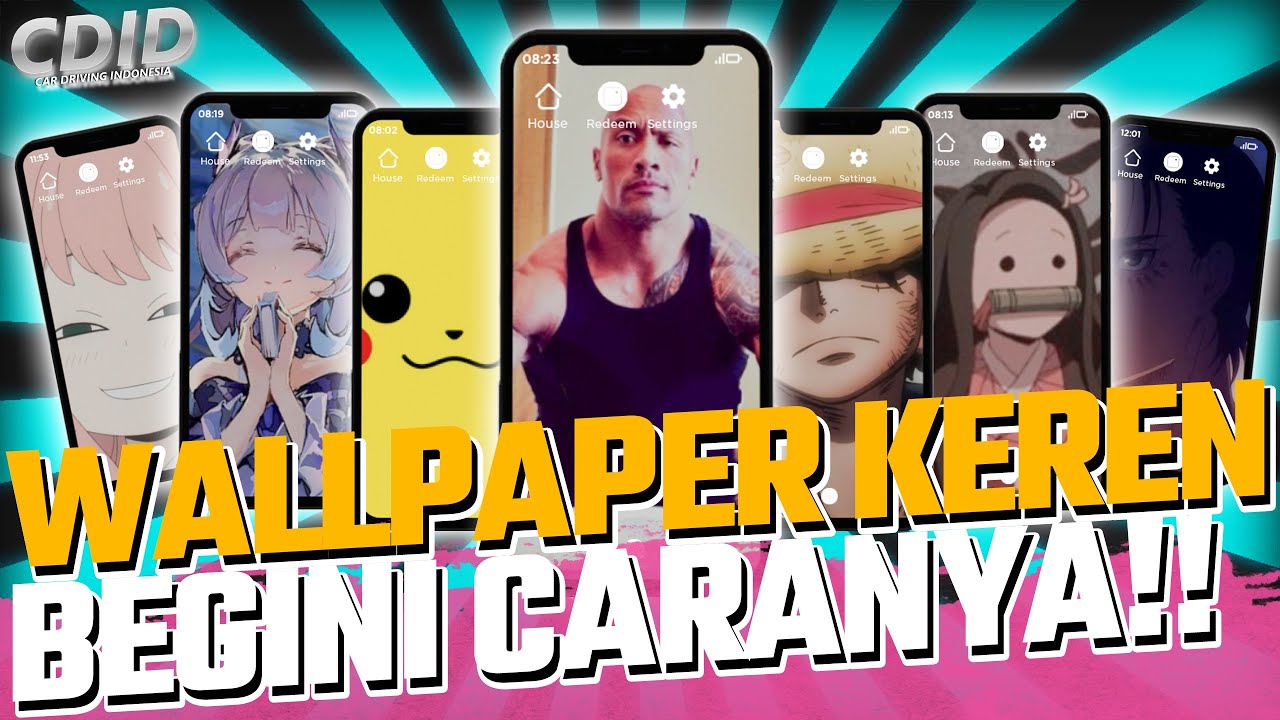 CARA MUDAH GANTI WALLPAPER HP CDID LENGKAP DENGAN ID ASSET (Roblox) # ...