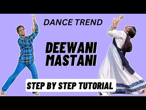 Deewani Mastani Reels Dance Trend Tutorial | Deewani Mastani Instagram Dance Trend Tutorial
