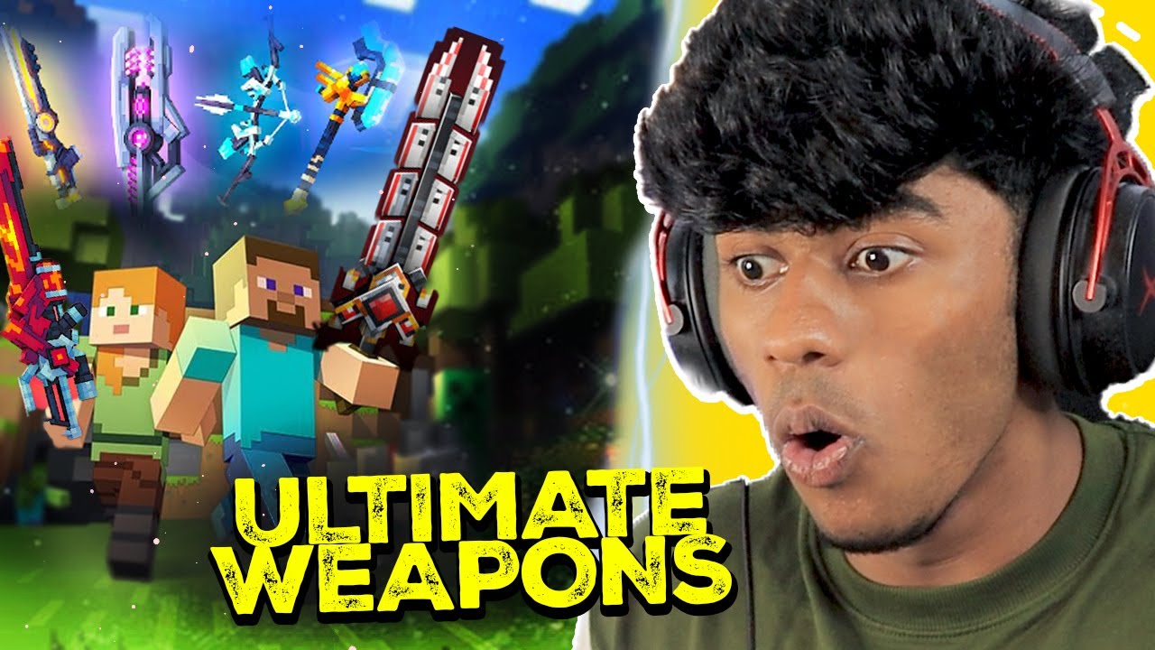 USING ULTIMATE WEAPONS IN MINECRAFT | Soloviner - YouTube