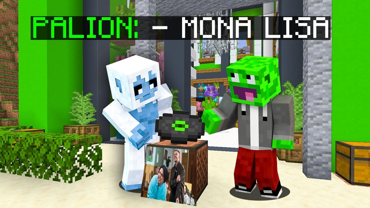 ZNALEŹLIŚMY PŁYTĘ PALION - MONA LISA w Minecraft! - YouTube