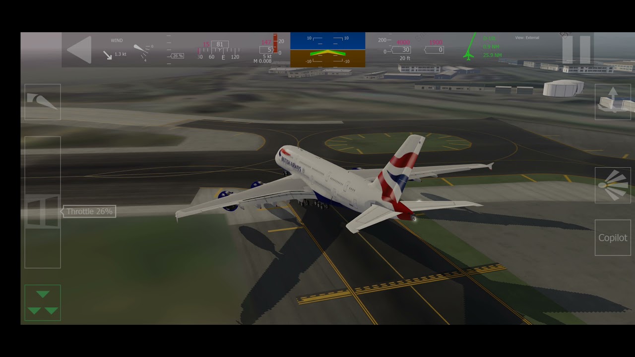 Aerofly FS2020 A380-800 Takeoff - YouTube