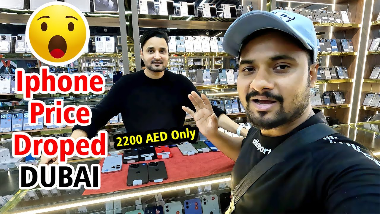 Dubai iPhone Price 2024 😂 | Price Droped at I Phone 15pro Max at K5 ...