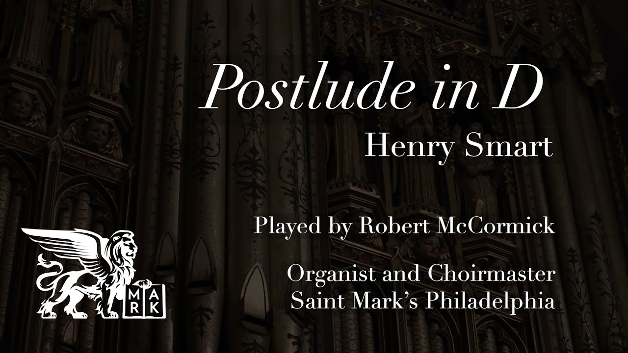 Postlude in D, Henry Smart - YouTube