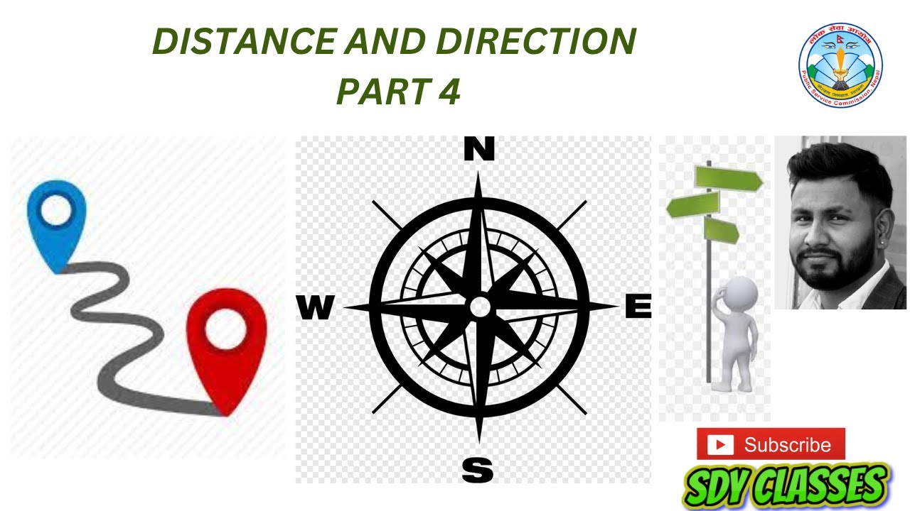 Distance and Direction Part 4 ( दिशा र दुरी ) Santosh Yadav - YouTube