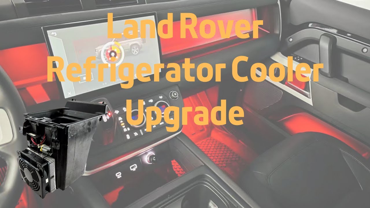 Land Rover Refrigerator Cooler OEM Upgrade - YouTube