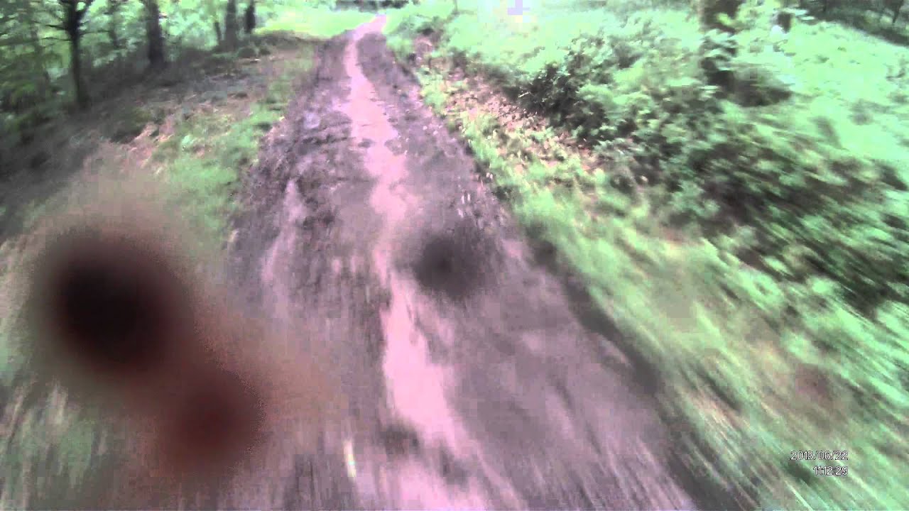 Mountain Biking, Exmoor, Tivington Common Descent - June 2013 - YouTube