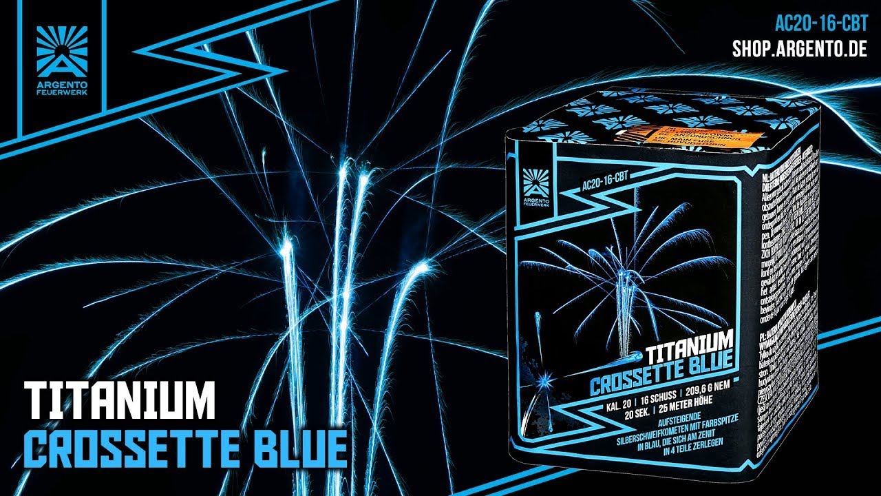 Titanium Crossette Blue (Batch 2024) - Argento/Funke - YouTube
