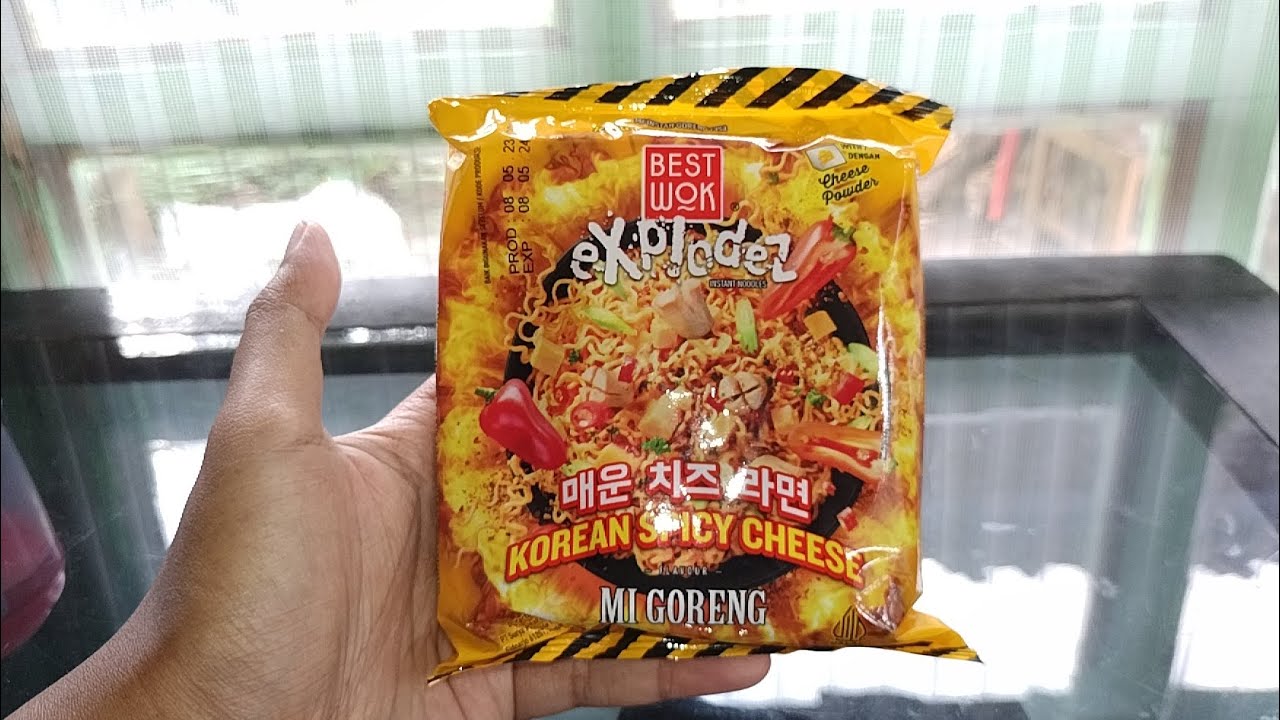 Review Produk #2385 : Best Wok Explodez Korean Spicy Cheese - YouTube
