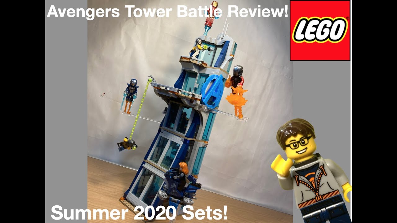 LEGO Avengers Tower Battle Review! - YouTube