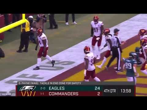 Scorigami Watch after Commadners Safety 👀👀 | Eagles vs Commanders