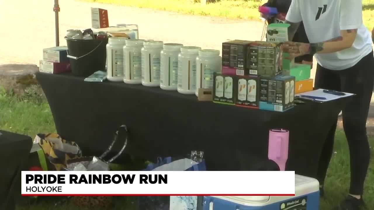 Pride Rainbow Run 5K held to celebrate Pride Month in Holyoke - YouTube