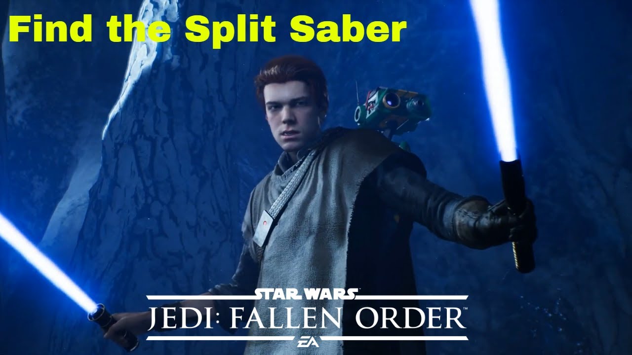 Star Wars Jedi Fallen Order Find Split Saber - YouTube