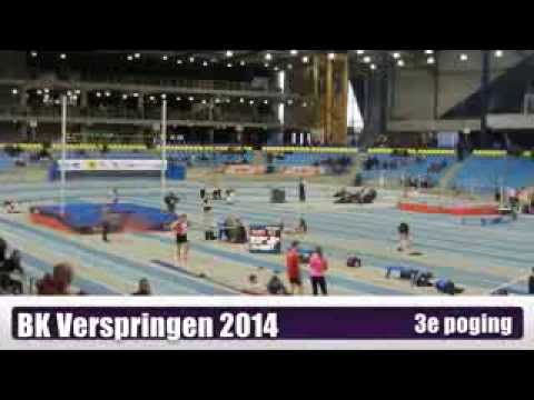 Els De Wael - BK indoor 2014 verspringen