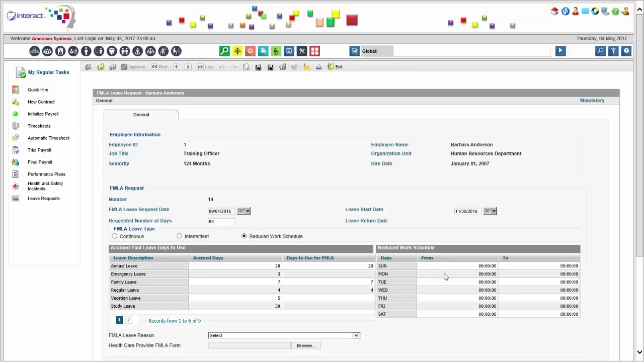 Video 39 - Interact HRMS - FMLA Management - YouTube