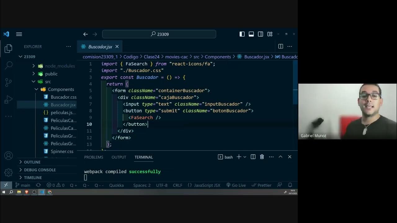 Clase 24 Codo a Codo React Comision 23309 - YouTube