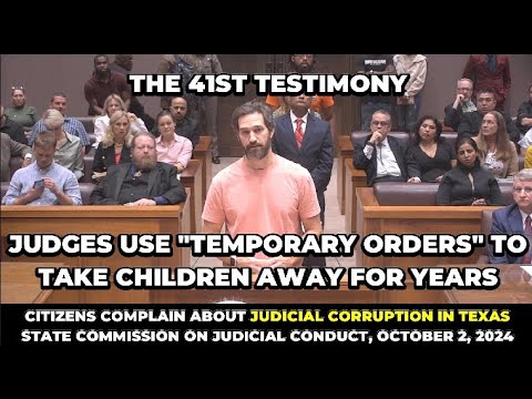 JUDGES USE TEMPORARY ORDERS TO TAKE CHILDREN AWAY FOR YEARS - CHRIS ...