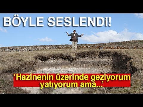 Arazisinde Hazine Olduğunu İddia Eden Vatandaş Kazı İzni İstiyor