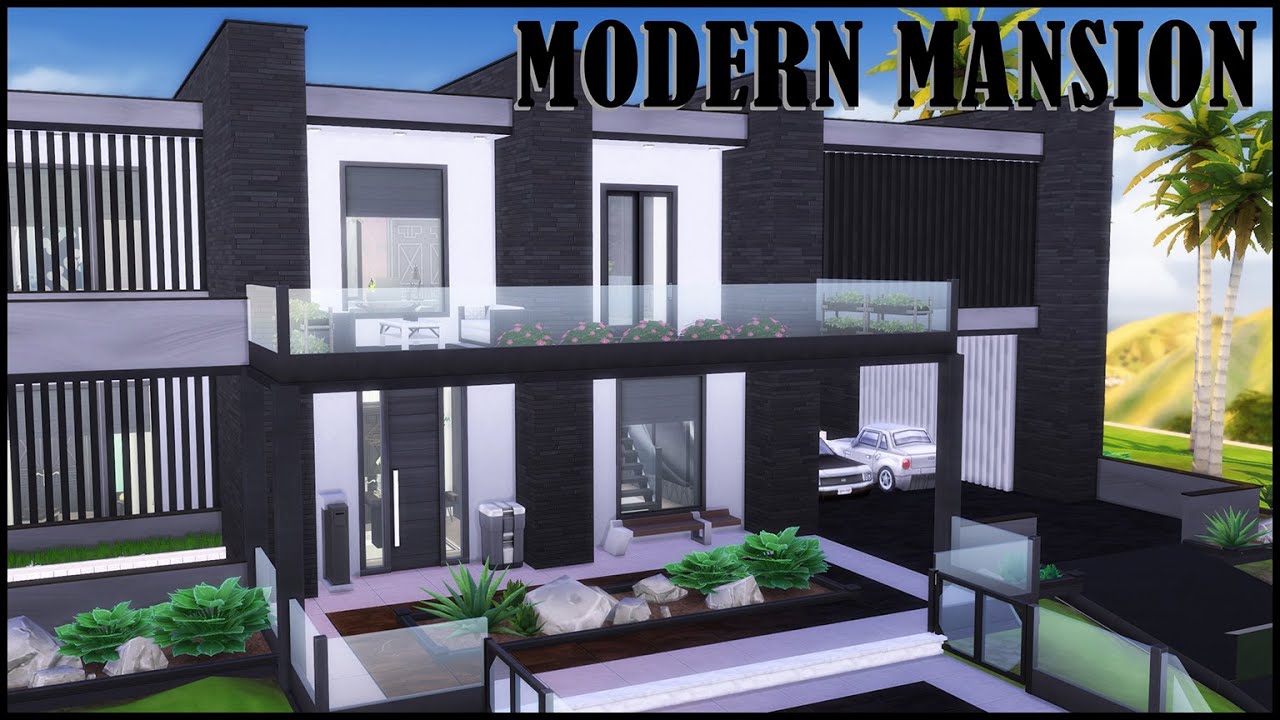 Get Famous Modern Mansion || Part 1 || the sims 4 speed build || ts4 ...