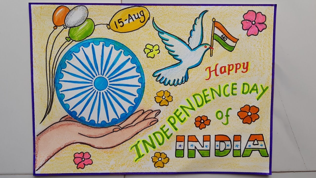 Independence Day Special Drawing Independence Day Poster Drawing Idea