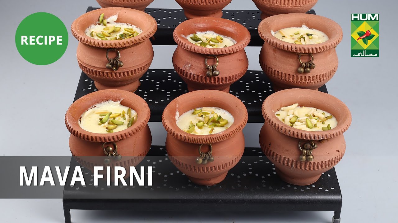 Mava Firni Recipe | Masala Mornings | Masala TV | Shireen Anwar ...