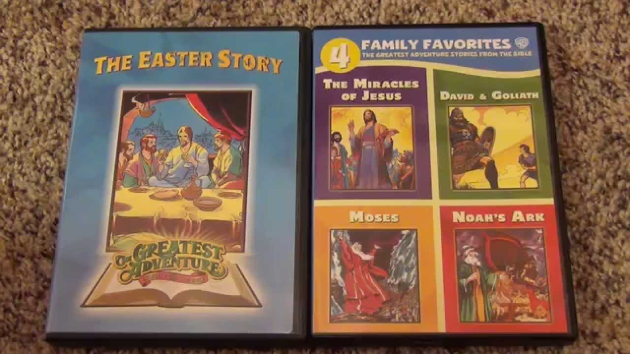 The Greatest Adventure Stories From the Bible DVD Collection Unboxing ...