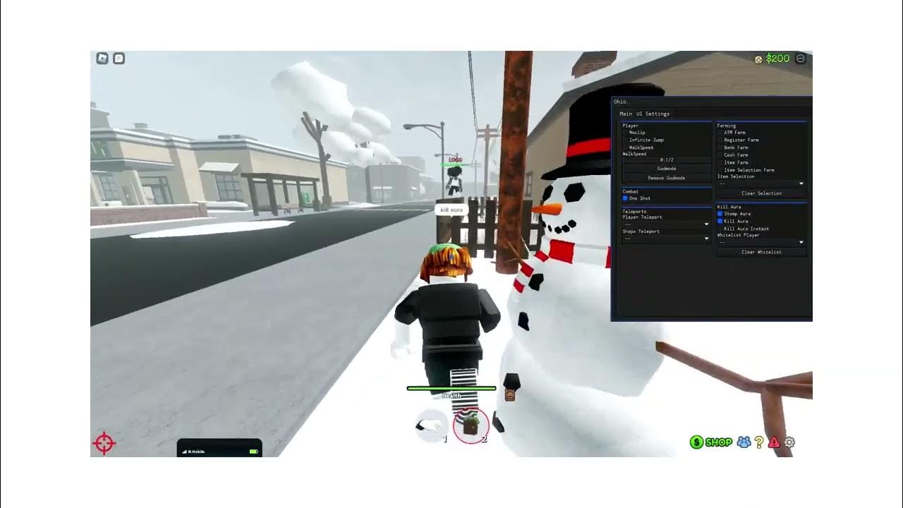 Roblox Ohio Script PASTEBIN Hack GUI: Auto Farm, Hitbox Expander ...
