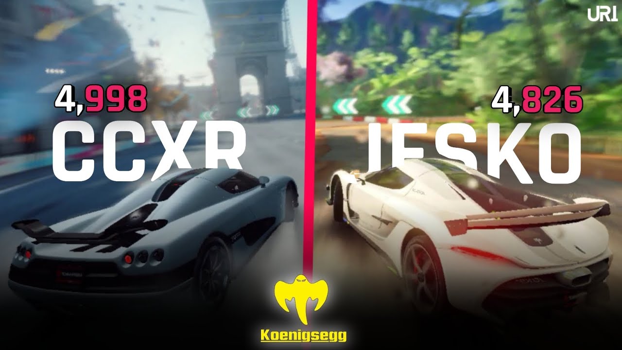 Asphalt 9: Legends - Playing with high ranked cars ft. Koenigsegg CCXR ...