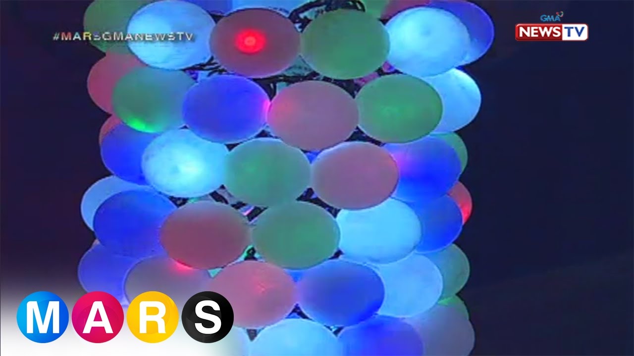 Handy Mars: The ping pong ball lamp by Love Anover and Lala Roque - YouTube