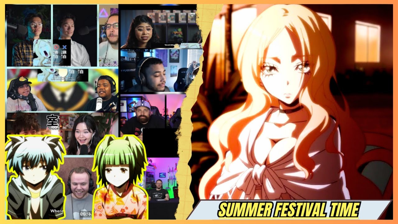 "BEACH DATE?!" | Assassination Classroom Season 2 Episode 01 REACTION ...