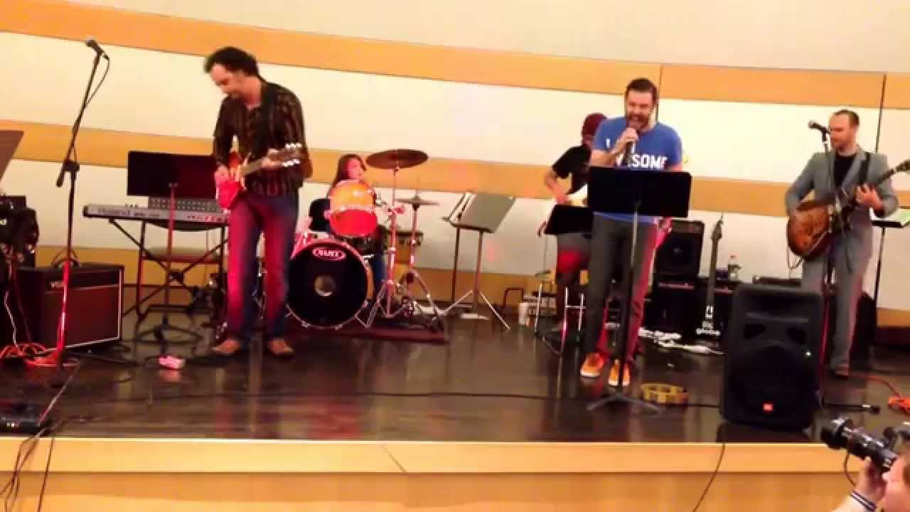 Roman (drums) and his Dad (lead guitar) performing "Like Eating Glass ...