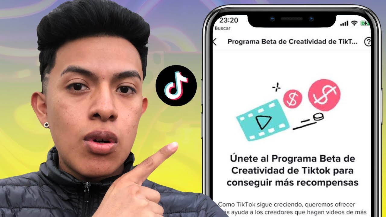Cómo Activar Programa Beta de Creatividad de TIK TOK 🤔 | Adiós al Fondo ...