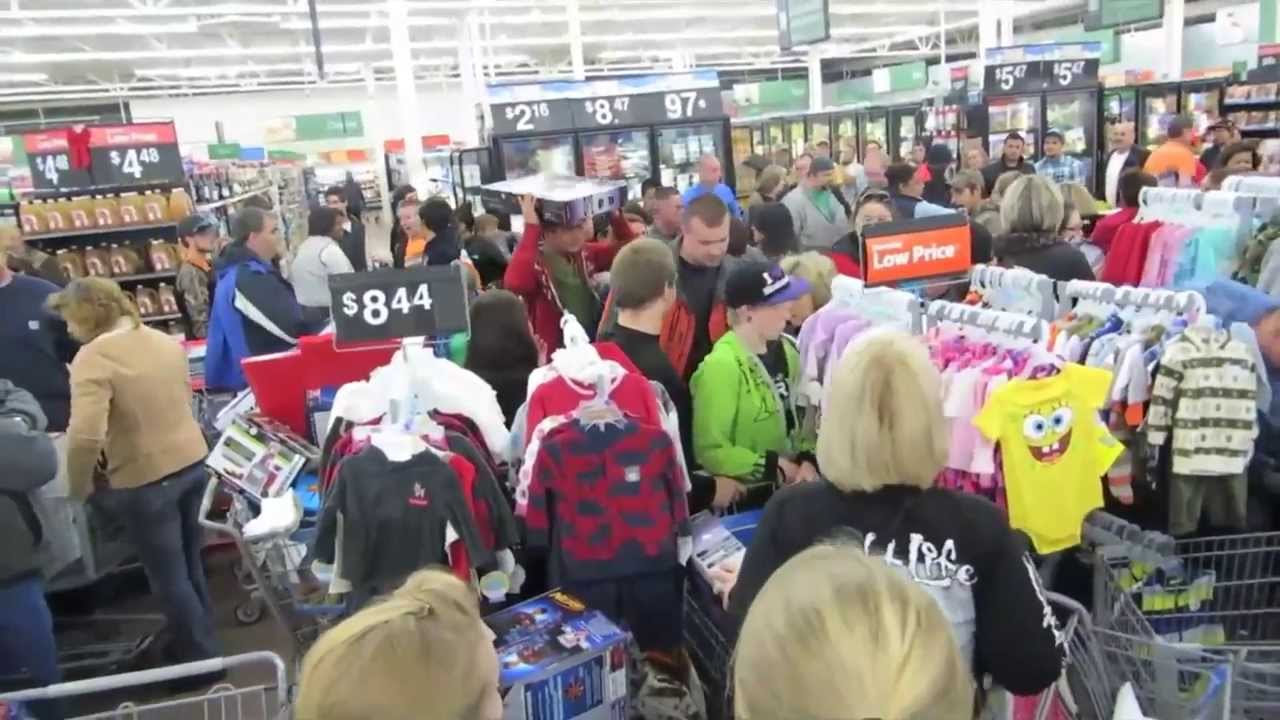 Thanksgiving Walmart Brawl - YouTube